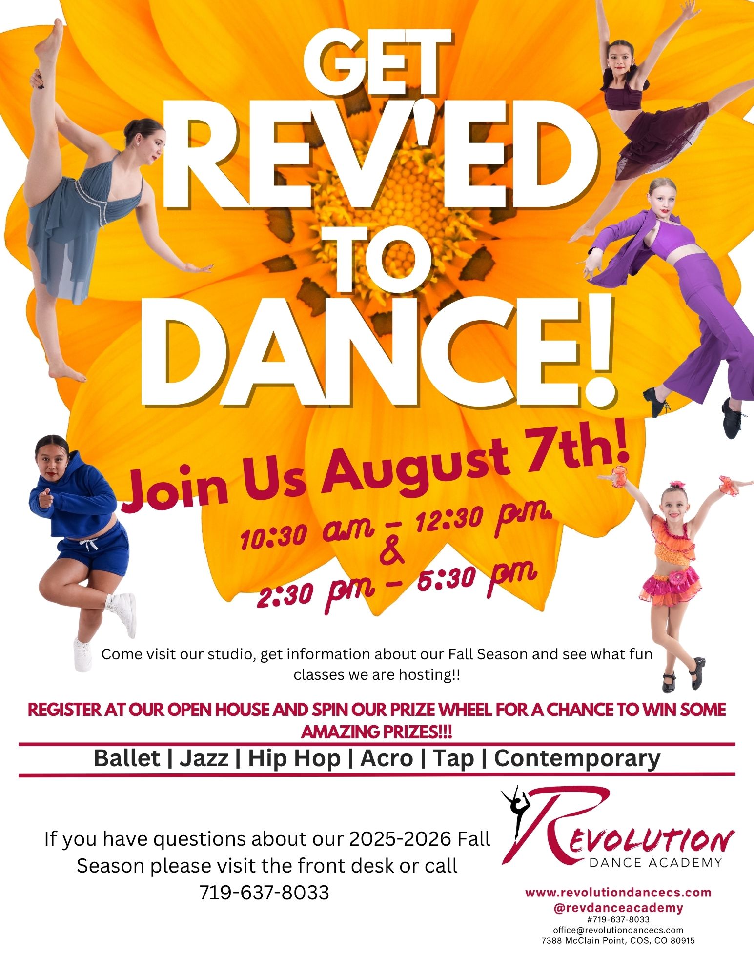 Revolution Dance Academy of Colorado Springs is a Dance Studio offering ...